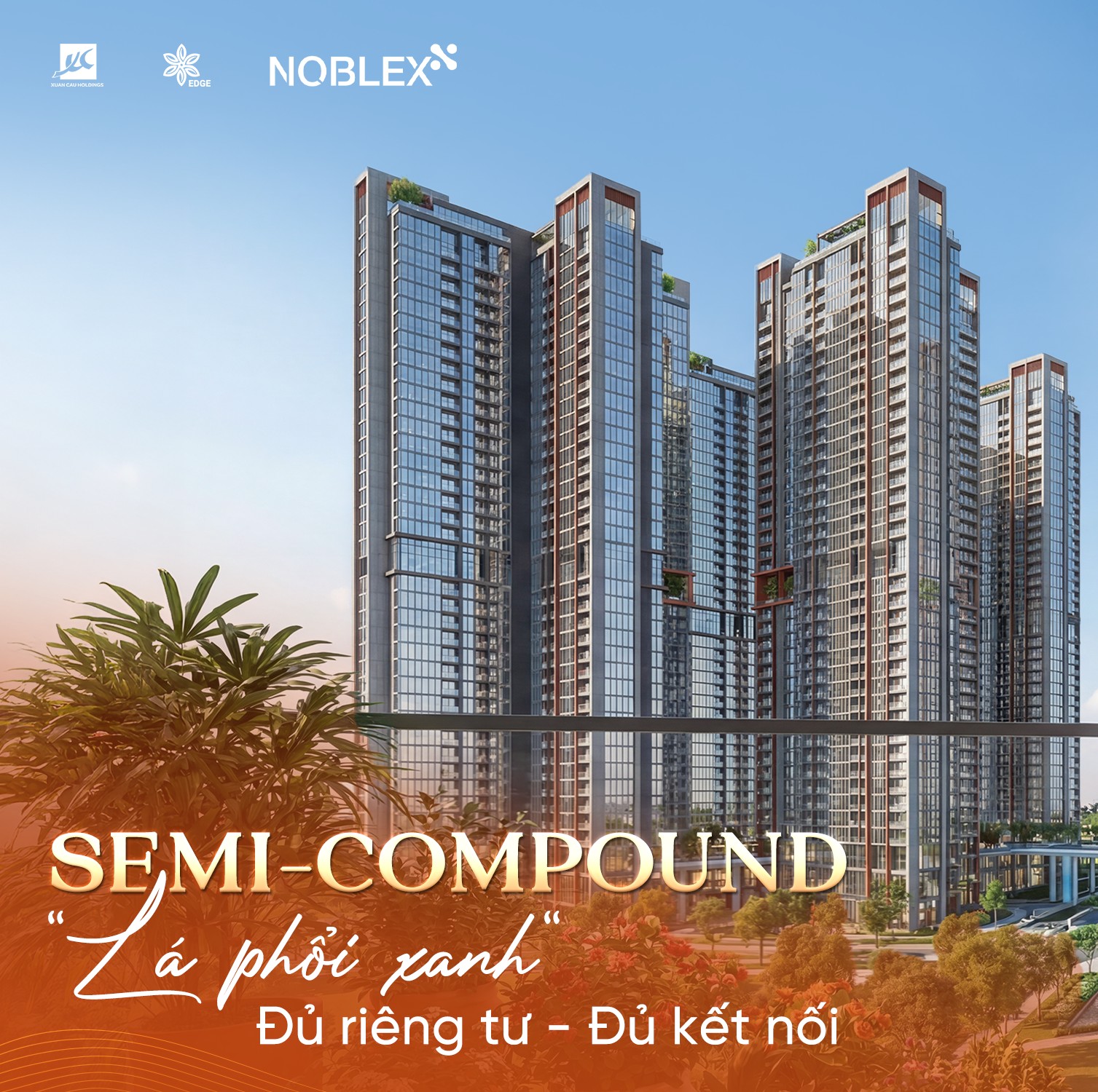 Mô hình Semi-Compound Alumi: Không gian sống xanh cân bằng giữa riêng ...
